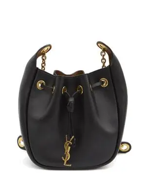 Saint Laurent Supple Leather Bucket Bag - Multicolor