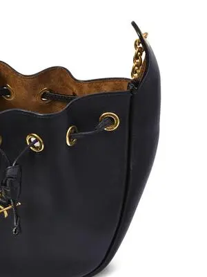 Saint Laurent Supple Leather Bucket Bag - Multicolor
