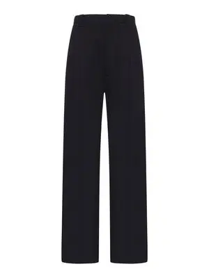 Phoebe Philo Straight-leg Tailored Trousers - Black