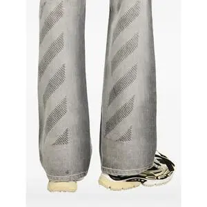 Off-White Slim-fit Denim Jeans - Gray