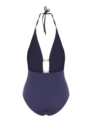 Gucci One-piece Swimsuit With Clamps - Multicolor