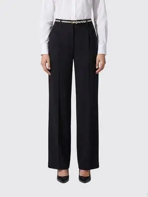 Max Mara Classic Mid-rise Trousers - Black