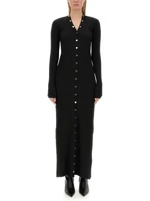 Attico Knit Dress - Black