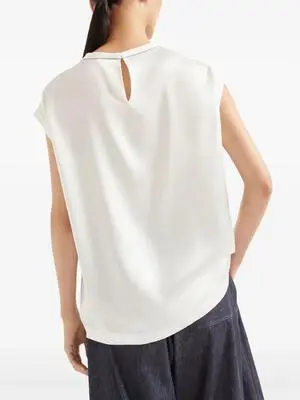 Brunello Cucinelli Silk Top - Multicolor