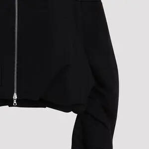 Dries Van Noten Hannett Tris Oversized Hoodie - Black
