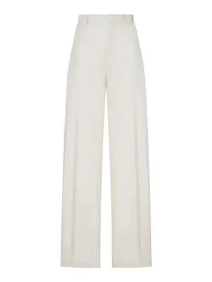 Phoebe Philo Silk Blend Chino Trousers - Multicolor