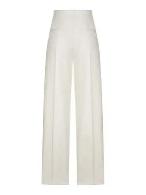 Phoebe Philo Silk Blend Chino Trousers