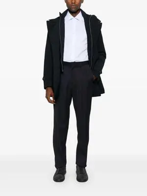 Herno Double-breasted Nylon Down Jacket