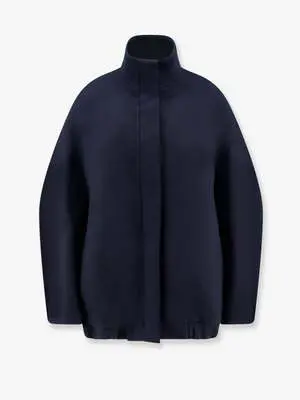 Dries Van Noten Voles Wool Blend Jacket - Blue