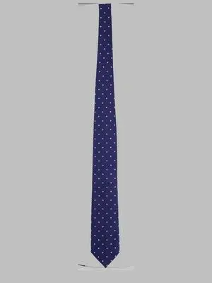 TOM FORD Cravatta In Jacquard Di Seta 8 Cm - Blue
