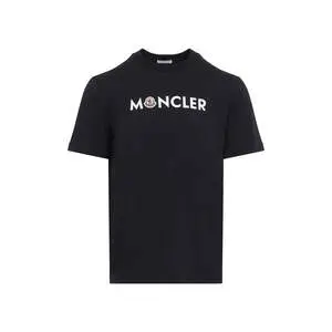 Moncler Moncler Ss T-Shirt Men Blue
