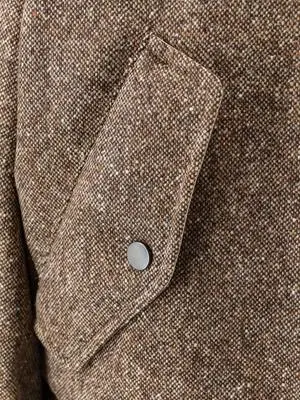 Brunello Cucinelli Melange Virgin Wool Blend Jacket - Multicolor