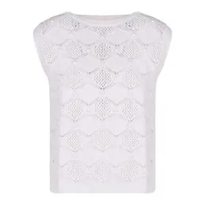 Max Mara Tops Vests & Tank Tops - White