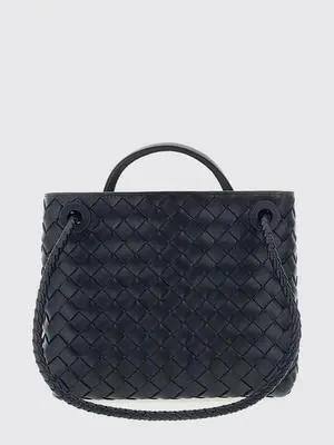 Bottega Veneta Andiamo Small Woven Leather Bag - Blue