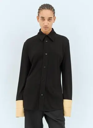 Bottega Veneta Fluid Shirt - Black