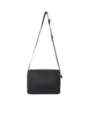 Prada Re-nylon And Leather Shoulder Bag