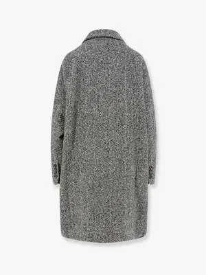 Brunello Cucinelli Virgin Wool And Alpaca Overcoat