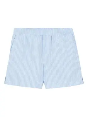 AMI Paris AMI PARIS Striped Cotton Shorts Multicolor