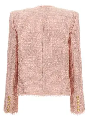 Balmain Sequin Tweed Blazer