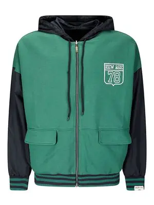 GOLDEN GOOSE Organic Cotton Reversbile Hoodie - Multicolor