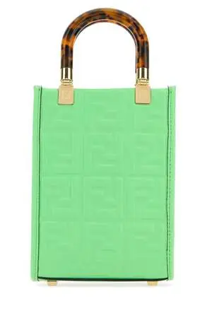 Fendi Leather Mini Sunshine Handbag