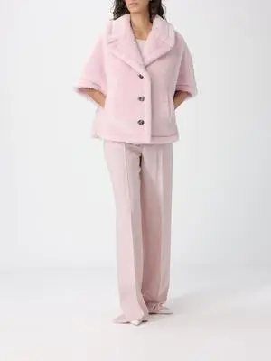 Max Mara Teddy Coat - Pink