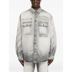 Off-White Grey Jackets Shirt Jackets