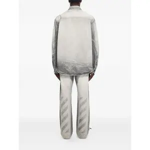 Off-White Grey Jackets Shirt Jackets