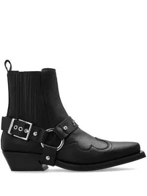 GANNI Chelsea Western Boots - Multicolor