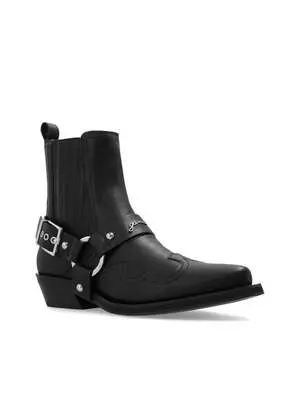 GANNI Chelsea Western Boots