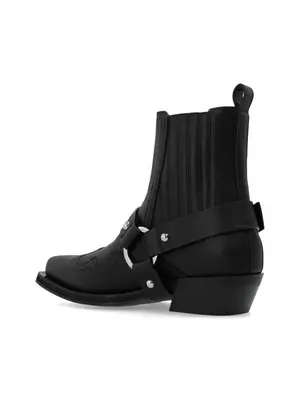 GANNI Chelsea Western Boots