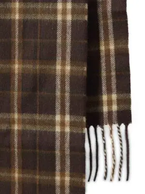 Celine Tartan Cashmere Scarf
