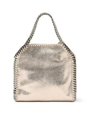 Stella McCartney Metallic Falabella Mini Tote Bag - Pink