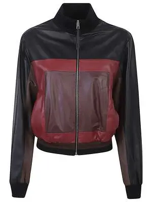 Loewe Leather Cropped Jacket