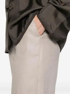 Tagliatore Linen Trousers - Multicolor