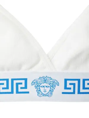 Versace Cotton Triangle Bra