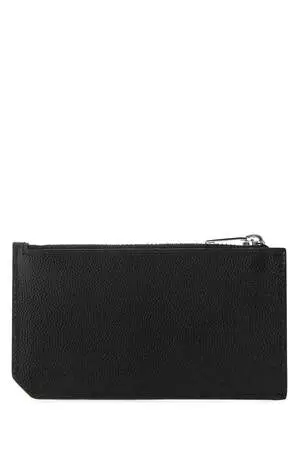Saint Laurent Leather Card Holder
