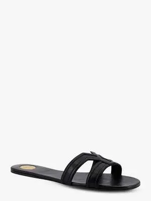 Saint Laurent Mabrouka Leather Sandals - Multicolor