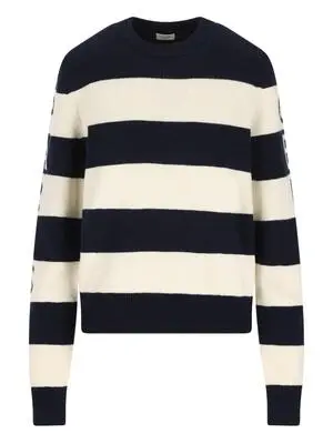 Celine Striped Wool Sweater - Multicolor