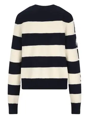 Celine Striped Wool Sweater - Multicolor