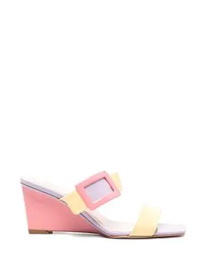 ROGER VIVIER Belle Vivier Mules - Multicolor