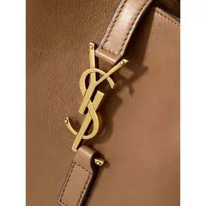 Saint Laurent Calf Leather Shoulder Bag