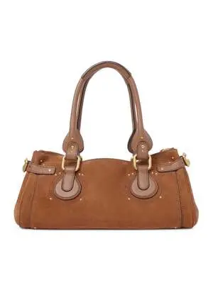 Chloé Suede Paddington Bag - Multicolor