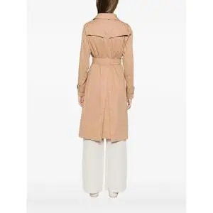 Herno Neutrals Coats Double Breasted & Peacoats