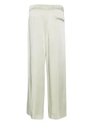 JIL SANDER Wide-leg Satin Trousers - Multicolor