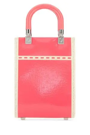 Fendi Two-tone Canvas Mini Sunshine Handbag