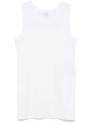 Alexander McQueen Skull Cotton Tank Top - Multicolor