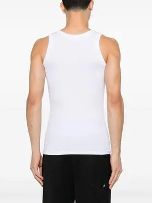 Alexander McQueen Skull Cotton Tank Top - Multicolor