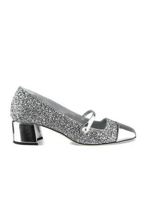 JIMMY CHOO Elisa 45 Pumps - Silver