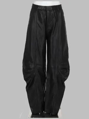 ROTATE BY BIRGER CHRISTENSEN Leather Cargo Trousers